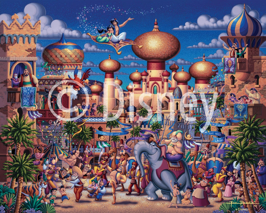 Aladdin Celebration in Agrabah - 500 Piece – Dowdle Folk Art
