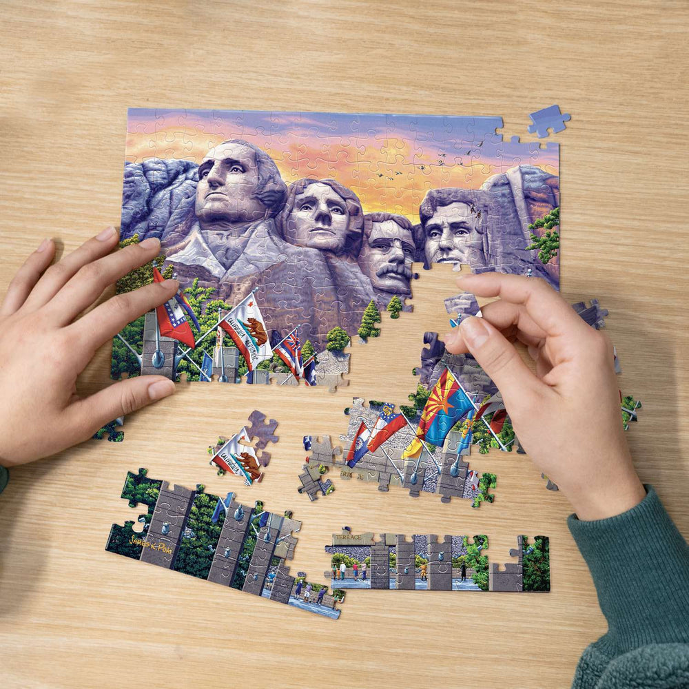 Mt. Rushmore | 210 Piece Personal Puzzle – Boardwalk Puzzles