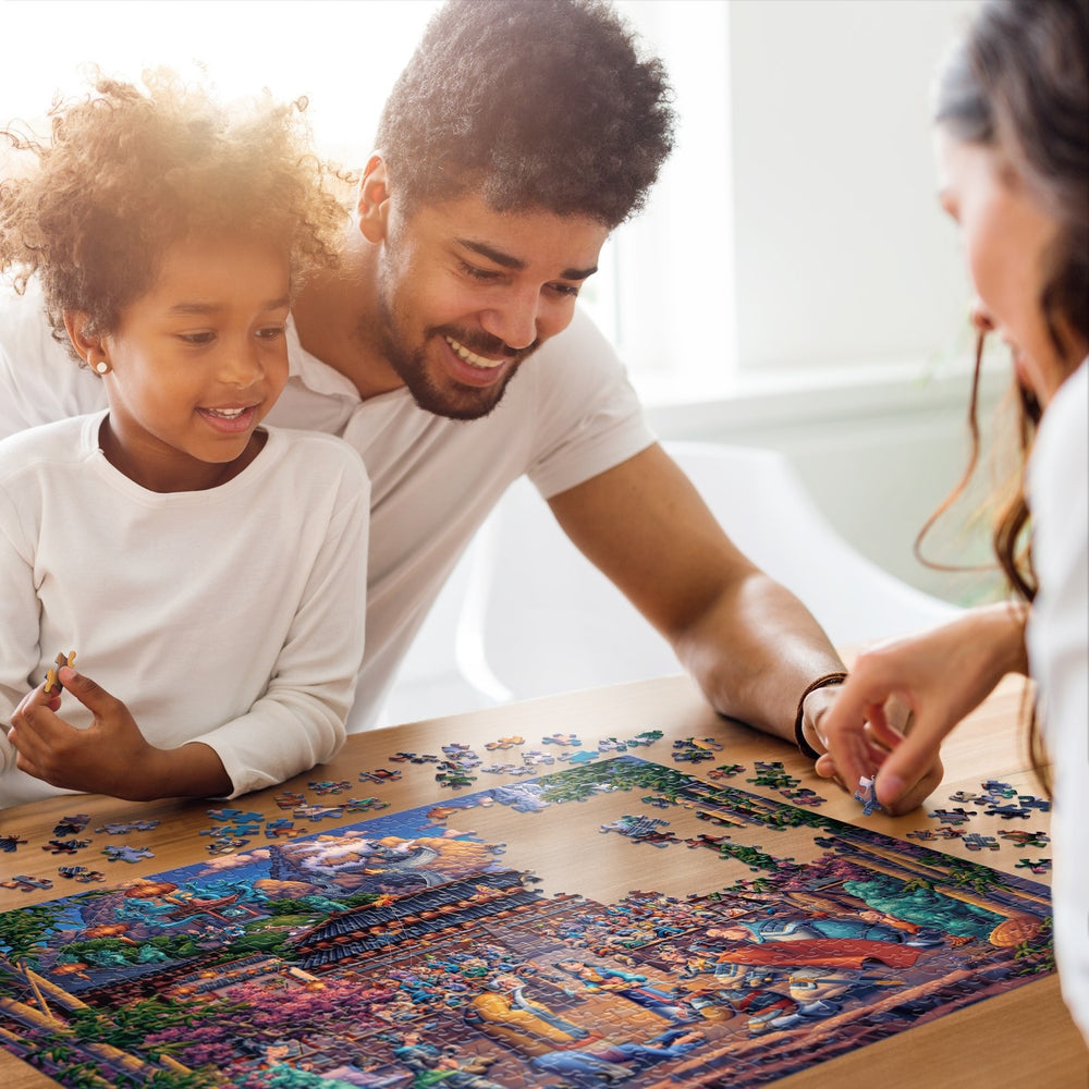 Mulan The Face in the Mirror - 500 Piece – Boardwalk Puzzles