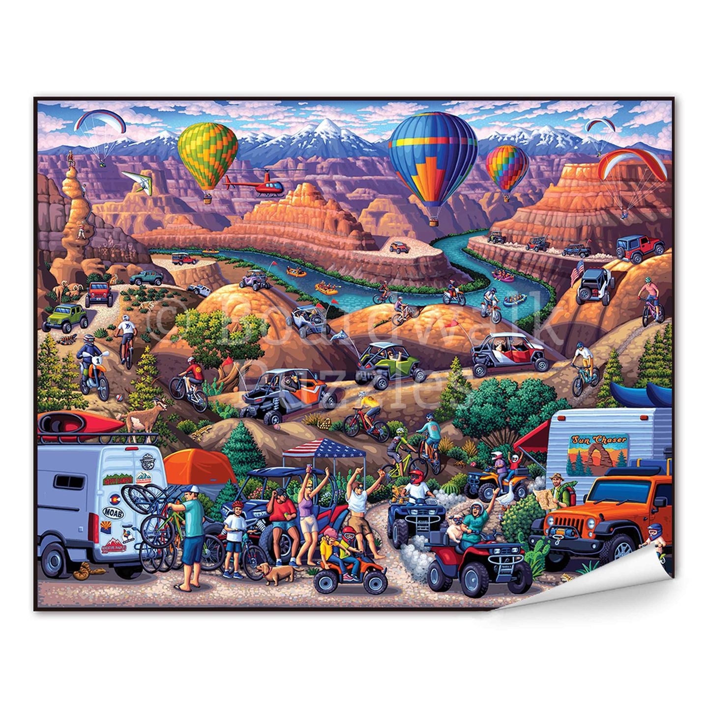 Red Rock Adventure Fine Art Prints | Boardwalk Puzzle Company ...
