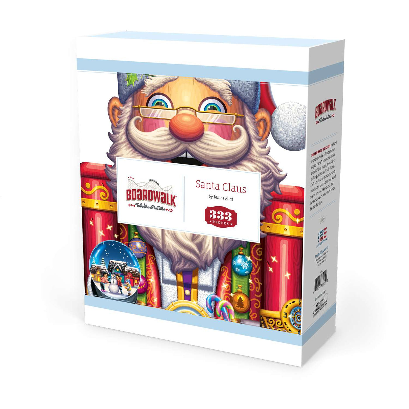 Santa Claus | Luxury Wood Puzzle – Boardwalk Puzzles