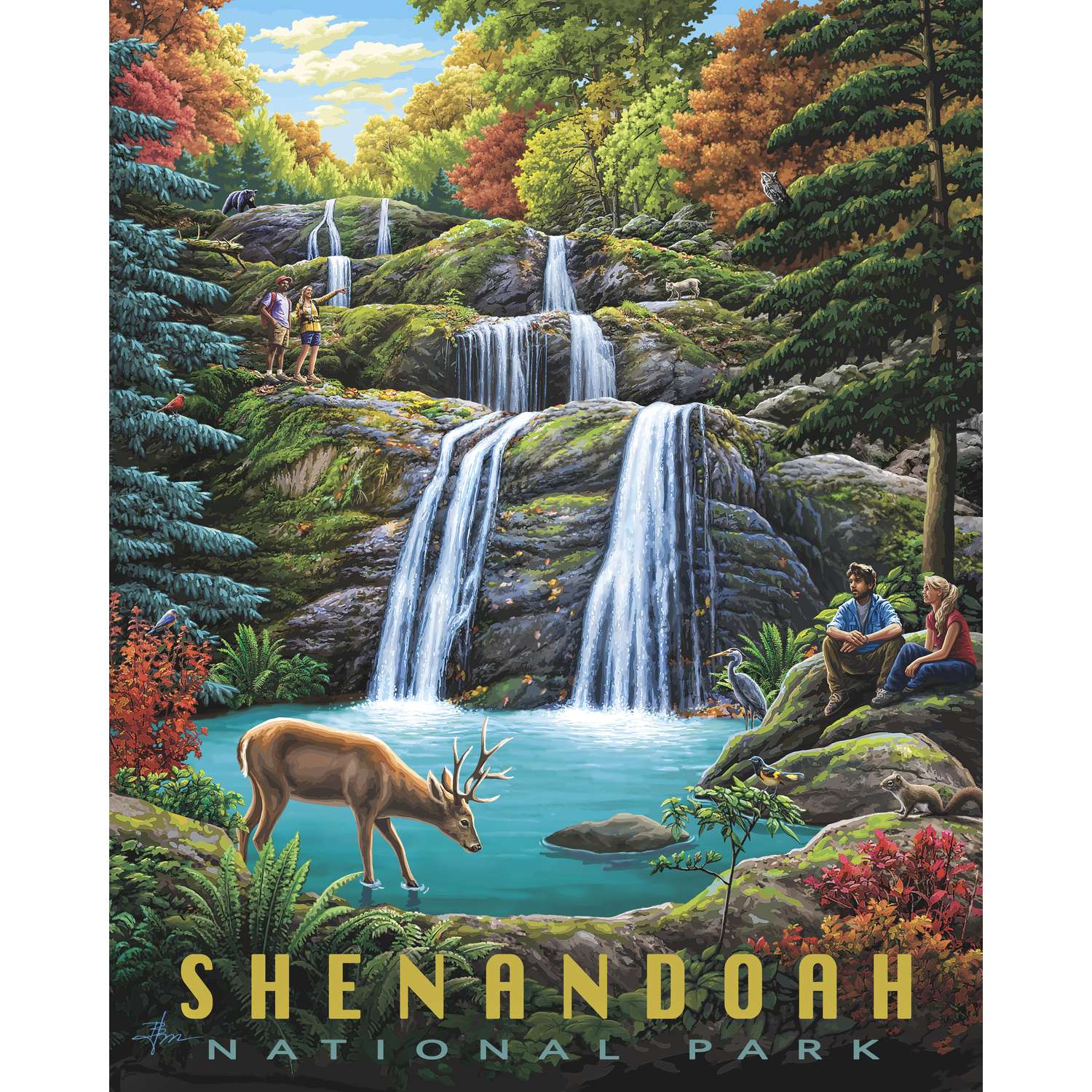 Shenandoah National Park | 500 Piece Boardwalk Jigsaw Puzzle ...