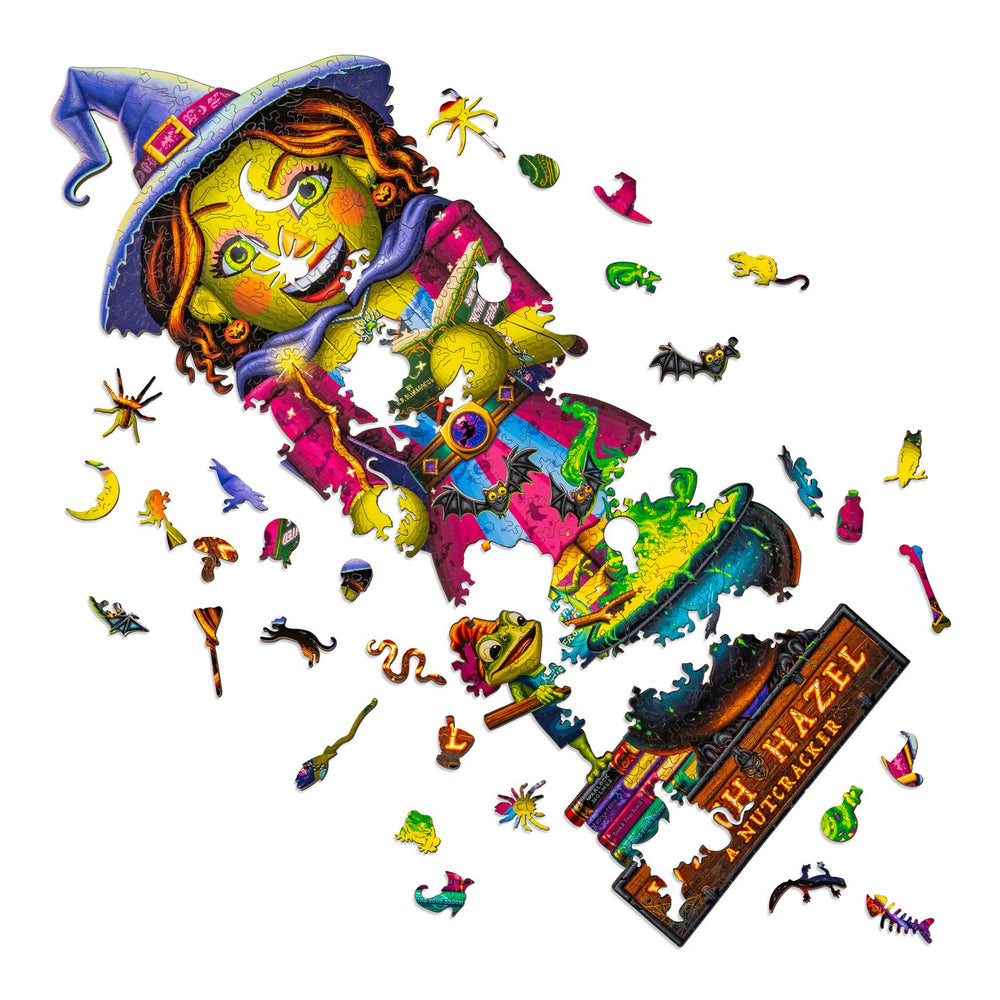 Witch Hazel | Luxury Wood Puzzle - Large Size – Boardwalk Puzzles