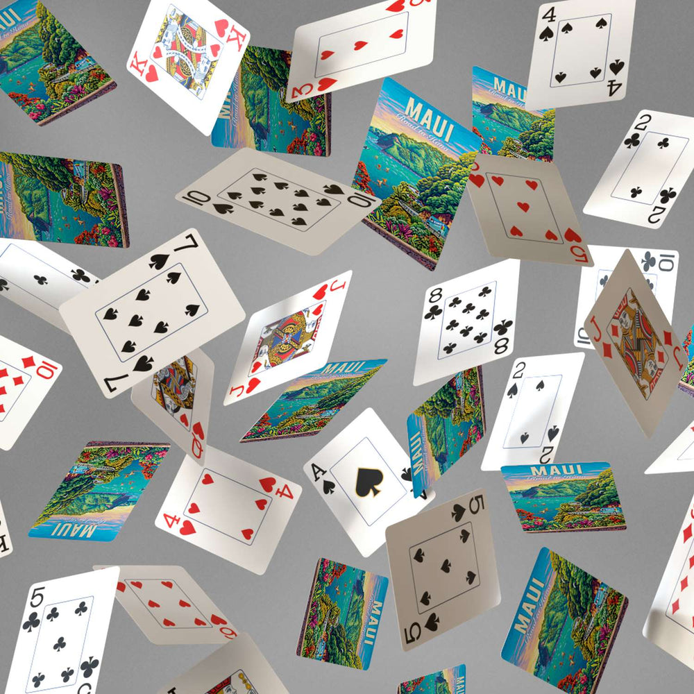 Maui Road to Hana - Playing Cards – Boardwalk Puzzles
