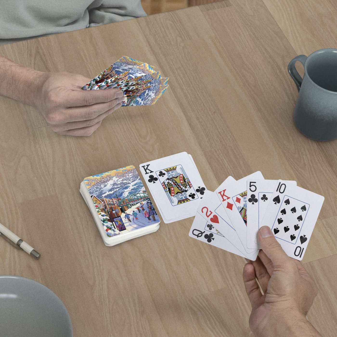 Park City Winter - Playing Cards – Boardwalk Puzzles