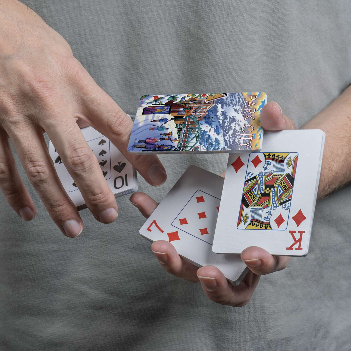 Park City Winter - Playing Cards – Boardwalk Puzzles