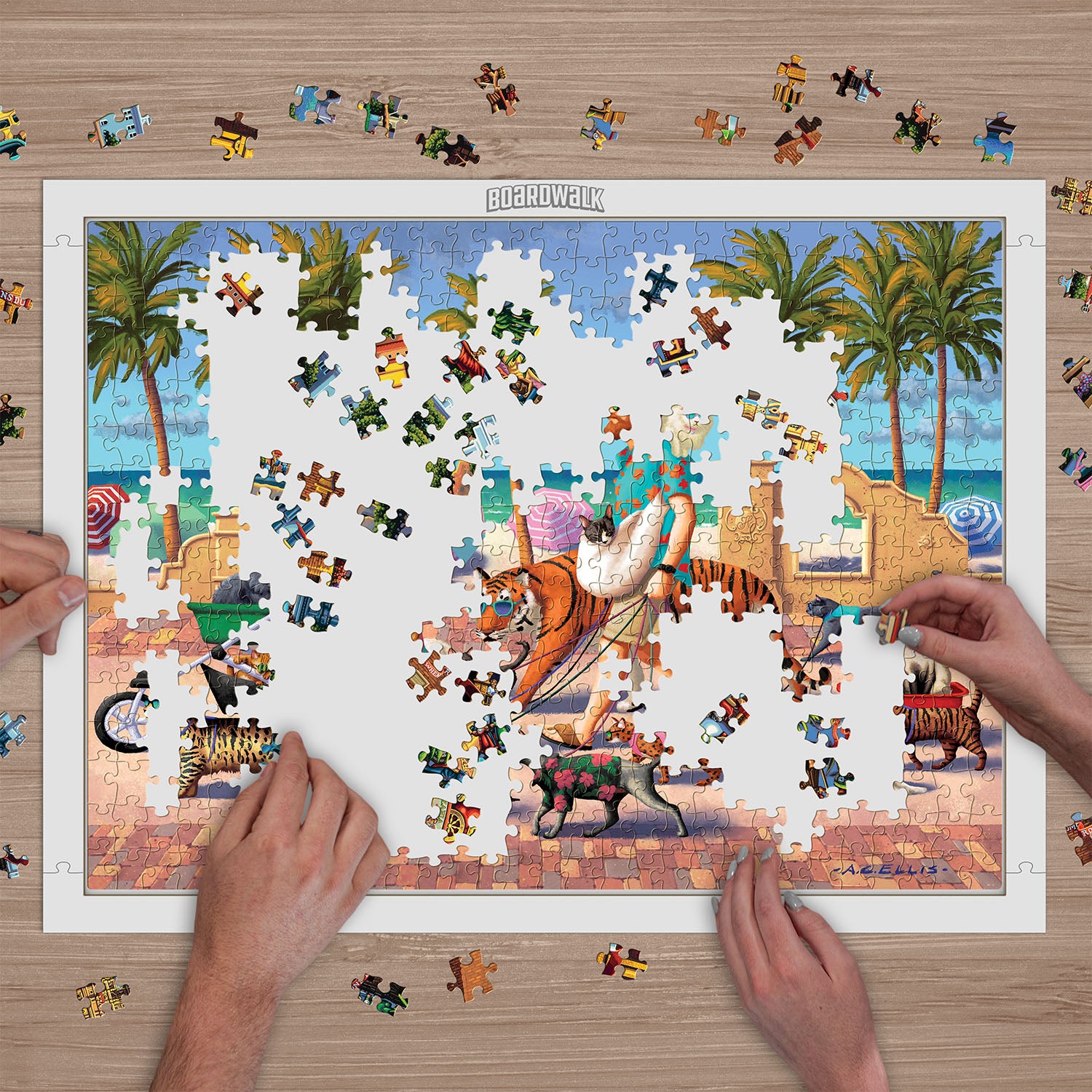 Large Puzzle Board - 16″×20″ – Boardwalk Puzzles