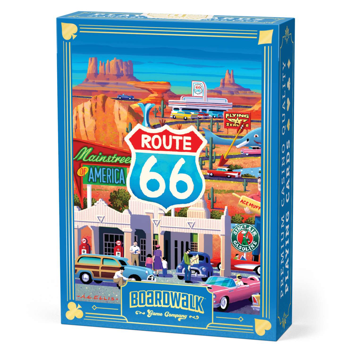 Route 66 - Playing Cards – Boardwalk Puzzles