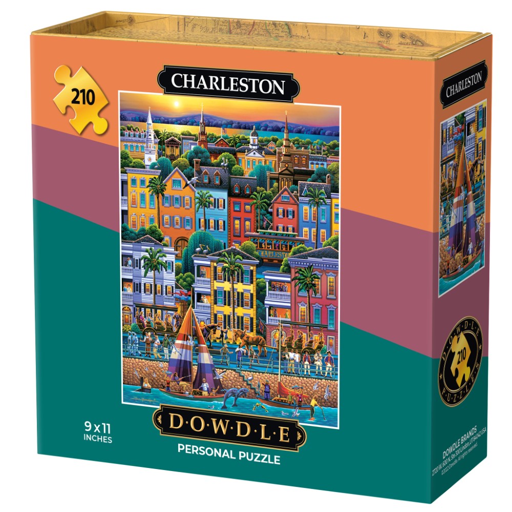 Charleston - Personal Puzzle - 210 Piece – Boardwalk Puzzles