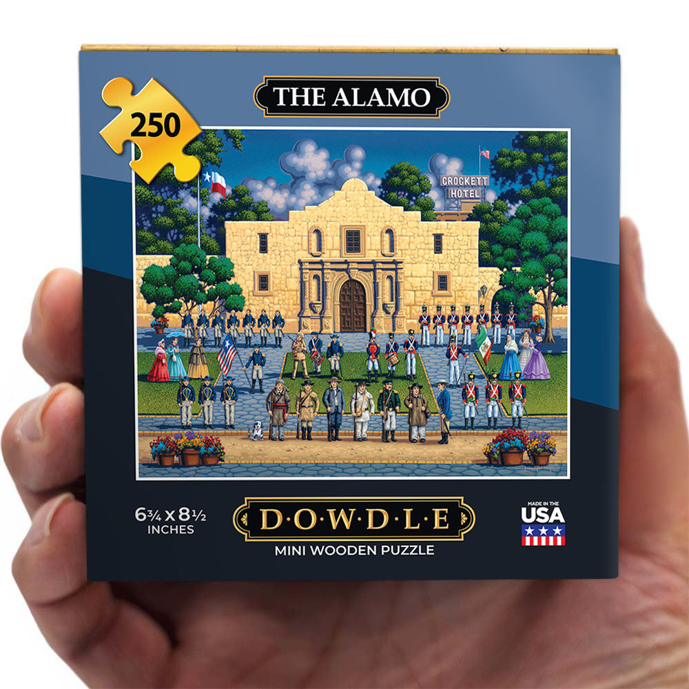 The Alamo - Mini Puzzle - 250 Piece – Boardwalk Puzzles