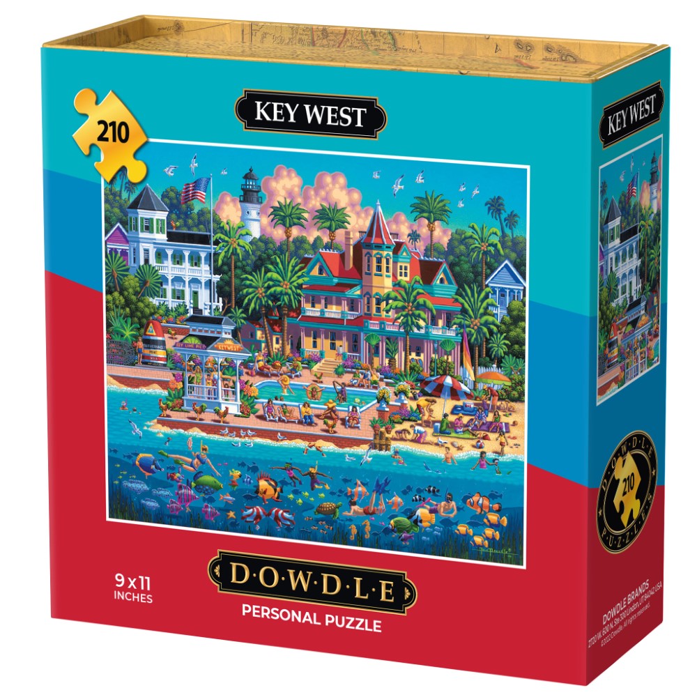 Key West - Personal Puzzle - 210 Piece – Boardwalk Puzzles